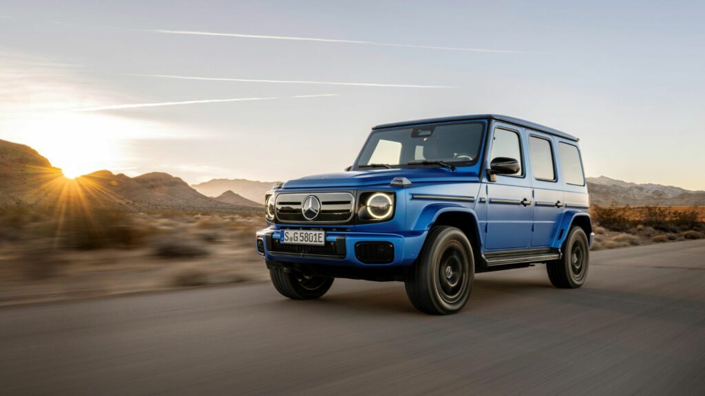 Mercedes Classe G 580 EQ : la fiche technique INCROYABLE