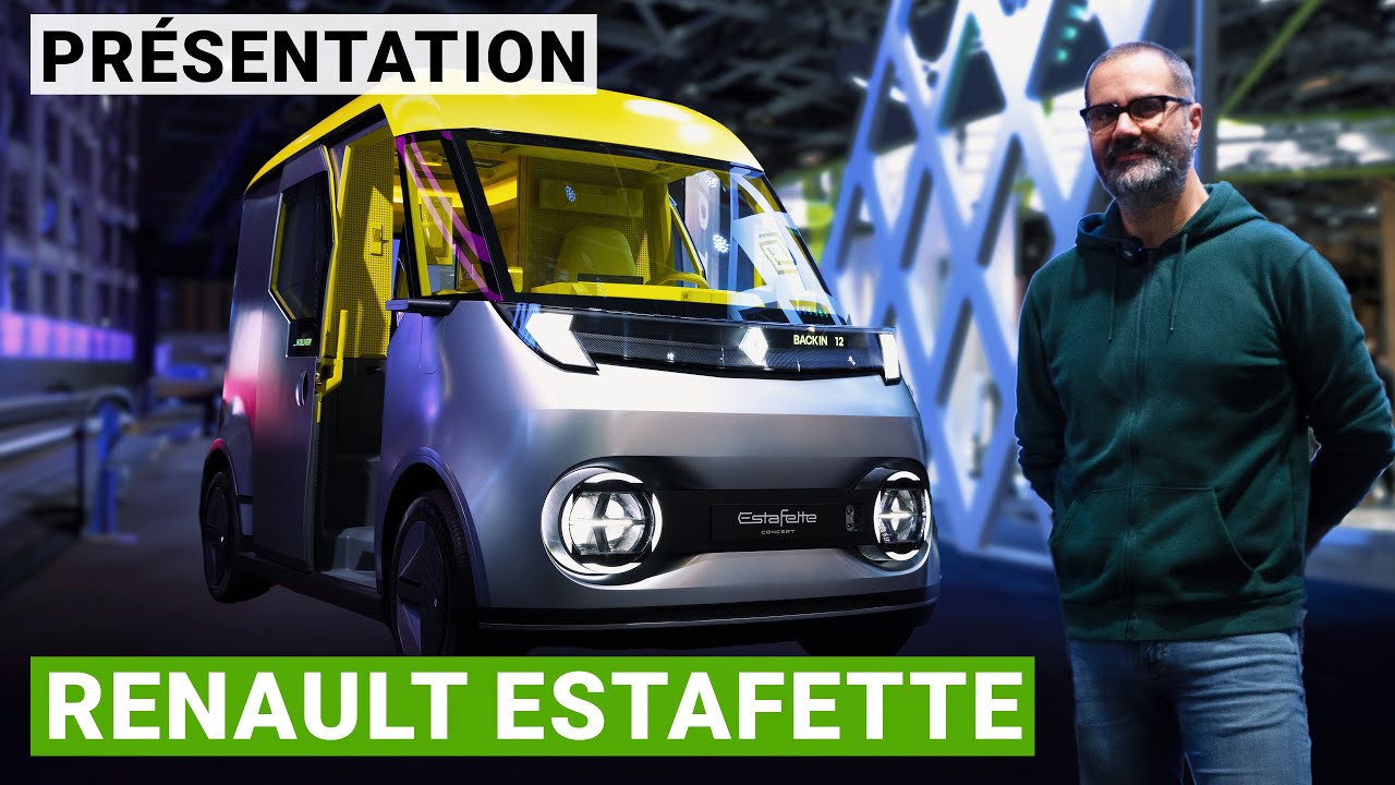 Mondial de Paris 2024 - Renault veut révolutionner les utilitaires avec cette nouvelle Estafette ...