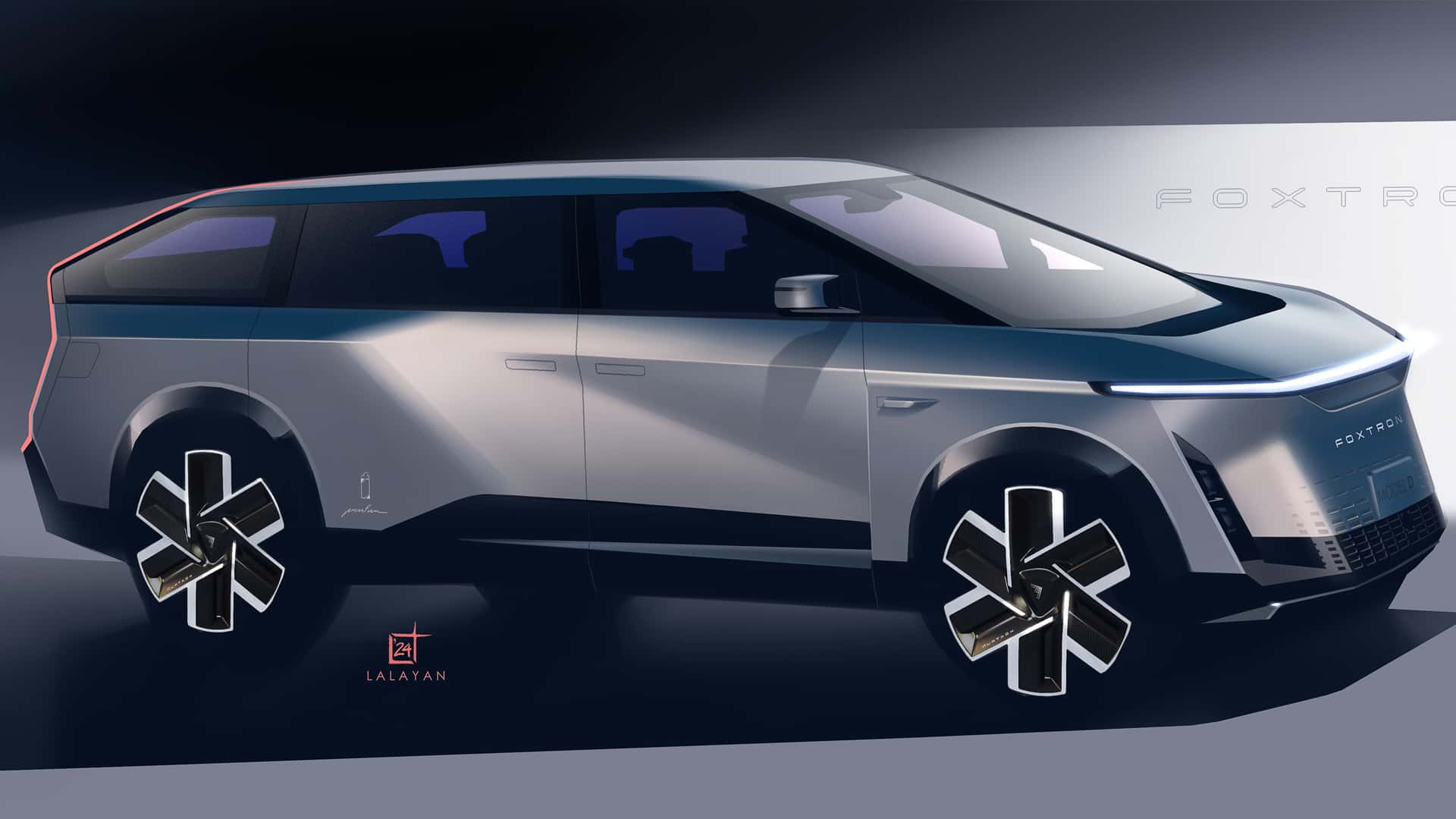 Ce grand monospace électrique cherche une marque qui va le vendre