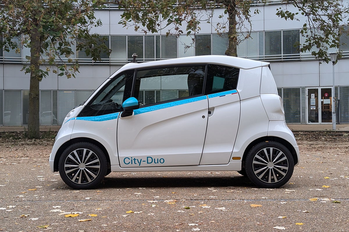 Essai : Eon Motors Weez City-Duo, un quadricycle 100 % pratique