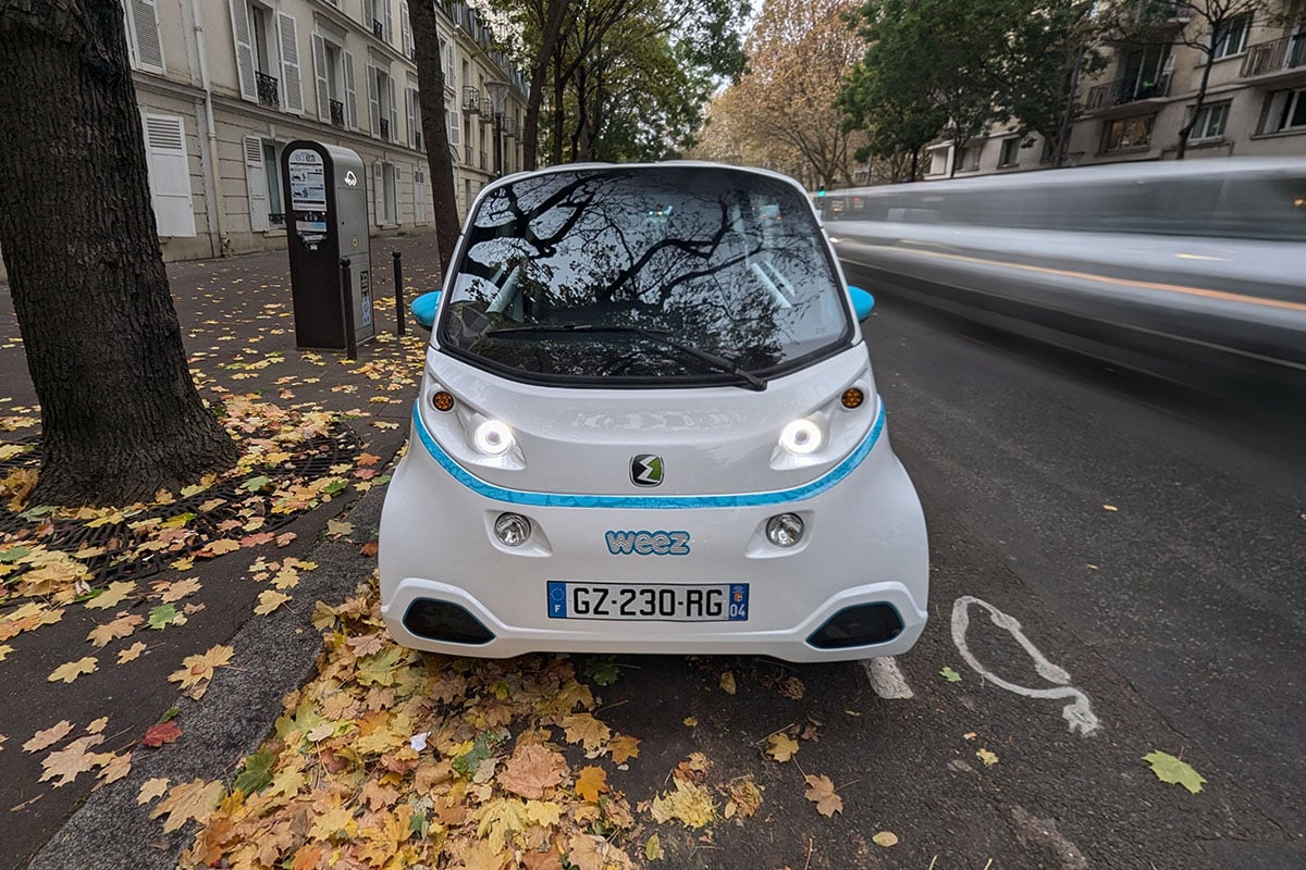 Essai : Eon Motors Weez City-Duo, un quadricycle 100 % pratique