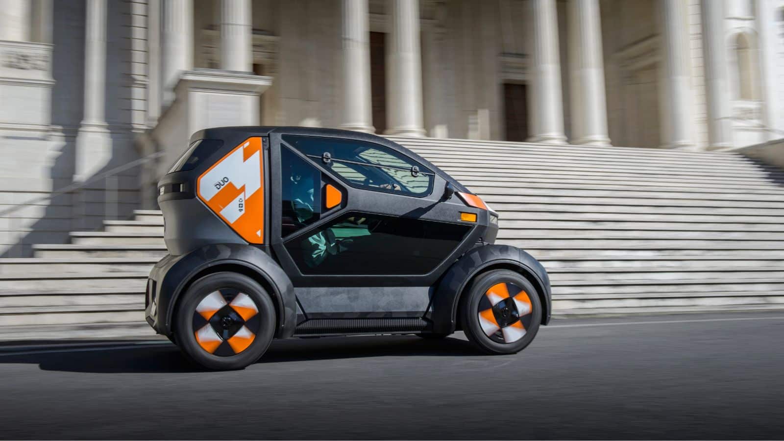 Essai : Mobilize Duo, le Renault Twizy 2.0 ennemi de la Citroën Ami