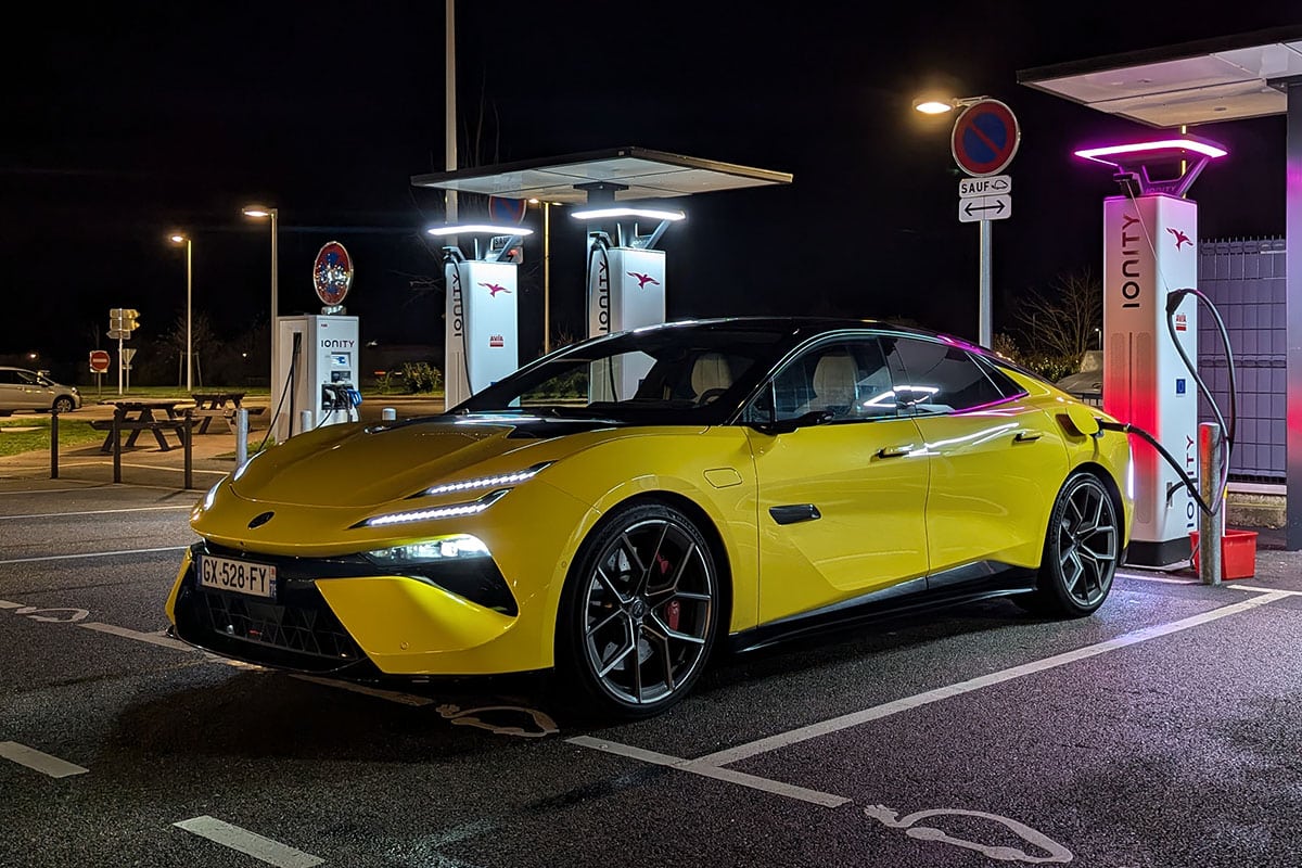 Supertest : Lotus Emeya 600, les temps de recharge et de voyage de ...