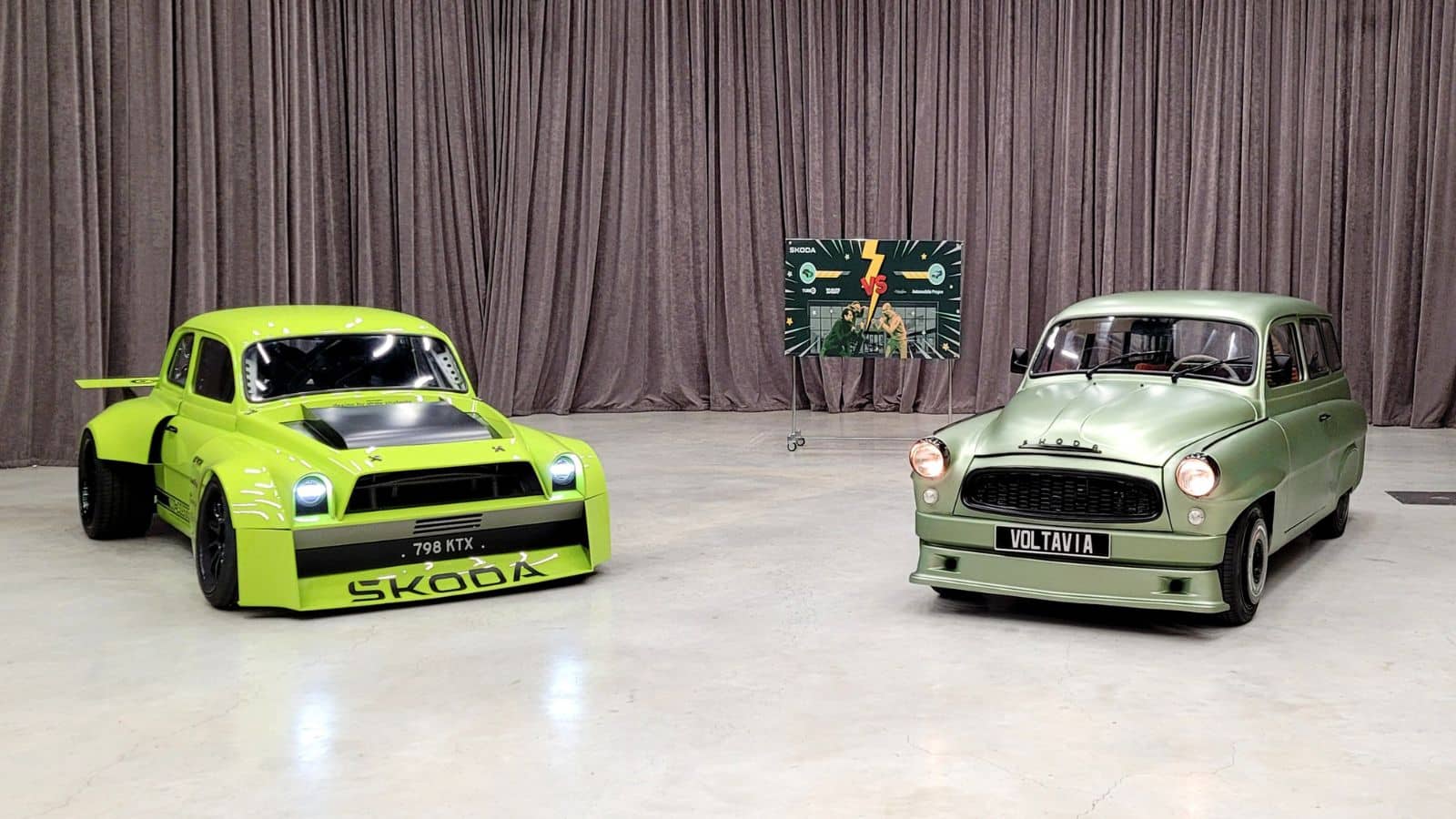 Projet rétrofit : Skoda Voltavia d'Automobile Propre vs Projet X de ...