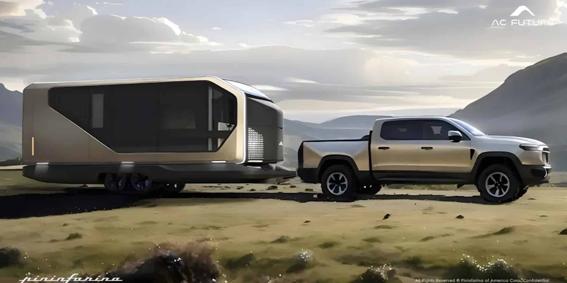 CES 2025 - Un innovant camping-car électrique dessiné par Pininfarina