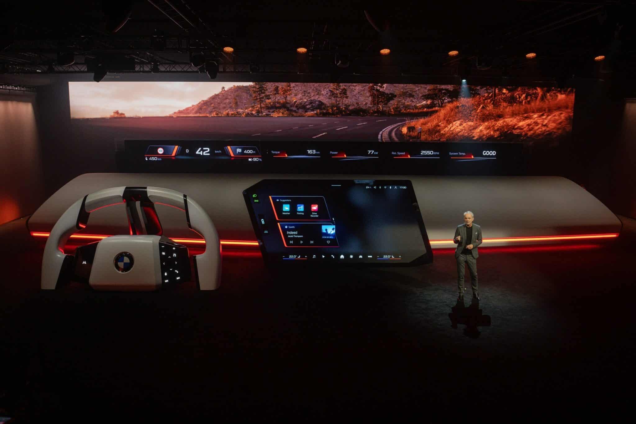 CES 2025 - BMW dévoile le cockpit de ses futures voitures électriques ...