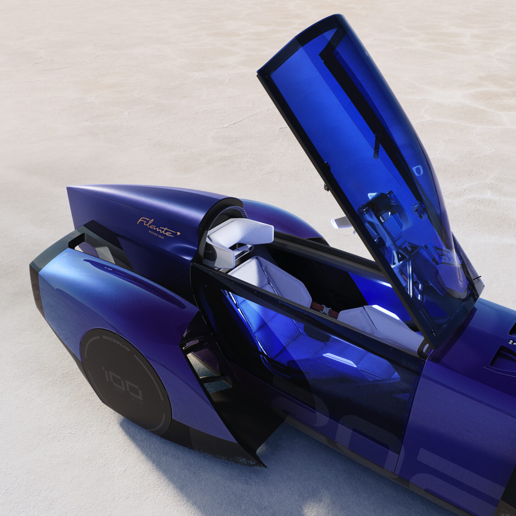 Renault Filante Record : le coup de folie surprise de Rétromobile