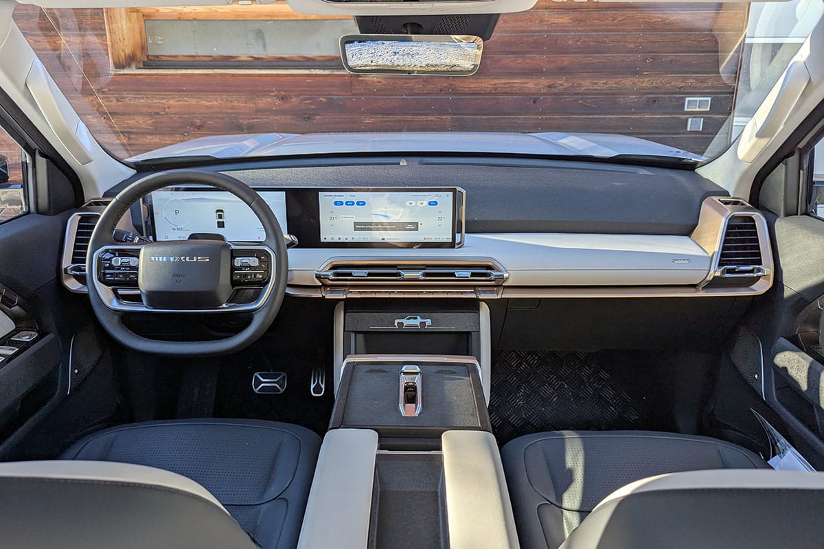 Essai : Maxus eTerron9, le premier pick-up 4x4 électrique d'Europe