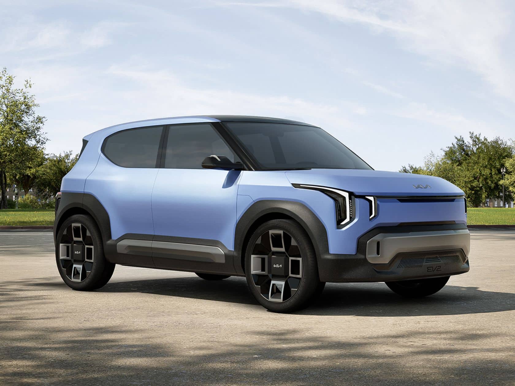 Kia EV2 Concept : le petit SUV électrique anti-Renault 4