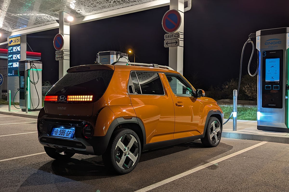 Supertest : Hyundai Inster, les temps de recharge et de voyage de notre ...