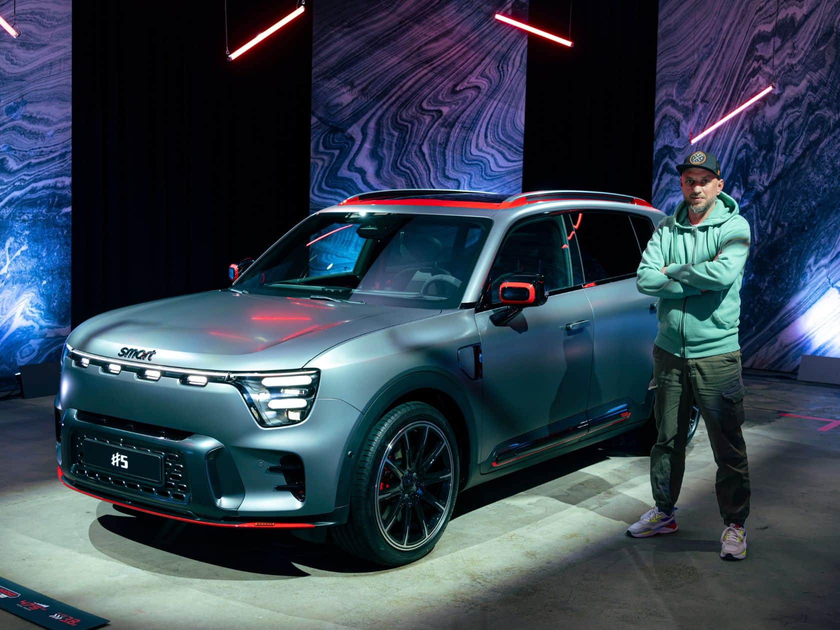 Smart #5 Brabus 2025 : rapide et furieux