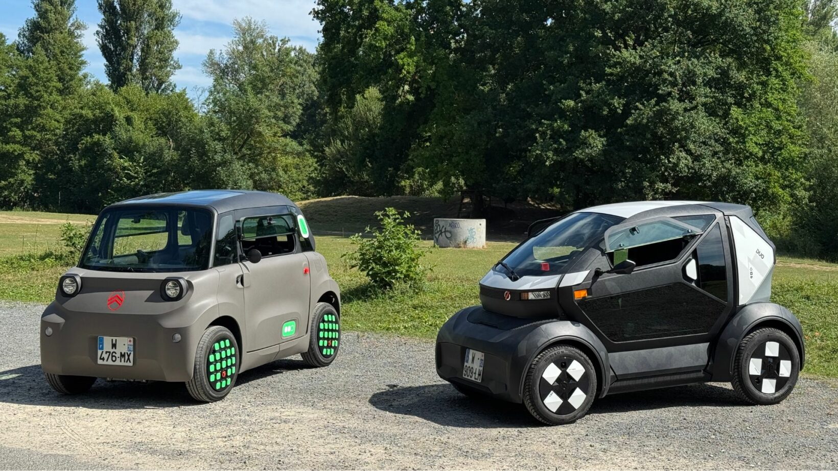 Citroën Ami vs Mobilize Duo 45 Neo : duel d’ados
