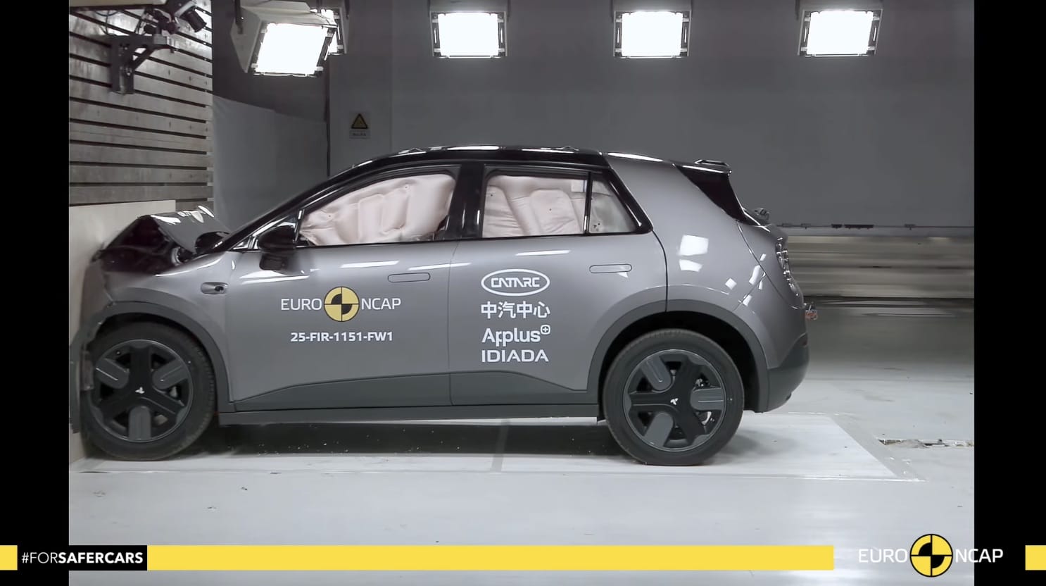Crash test Euro NCAP : cette voiture électrique chinoise devient la ...