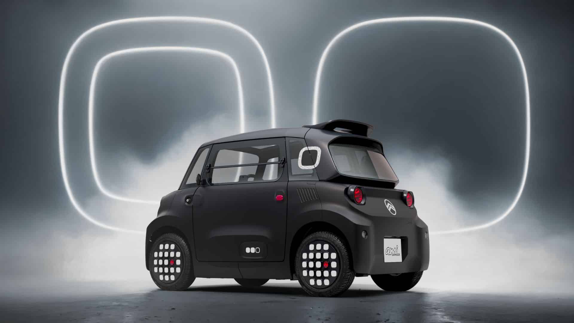 Citroën Ami Dark Side : l'Ami pas très caline pour Halloween