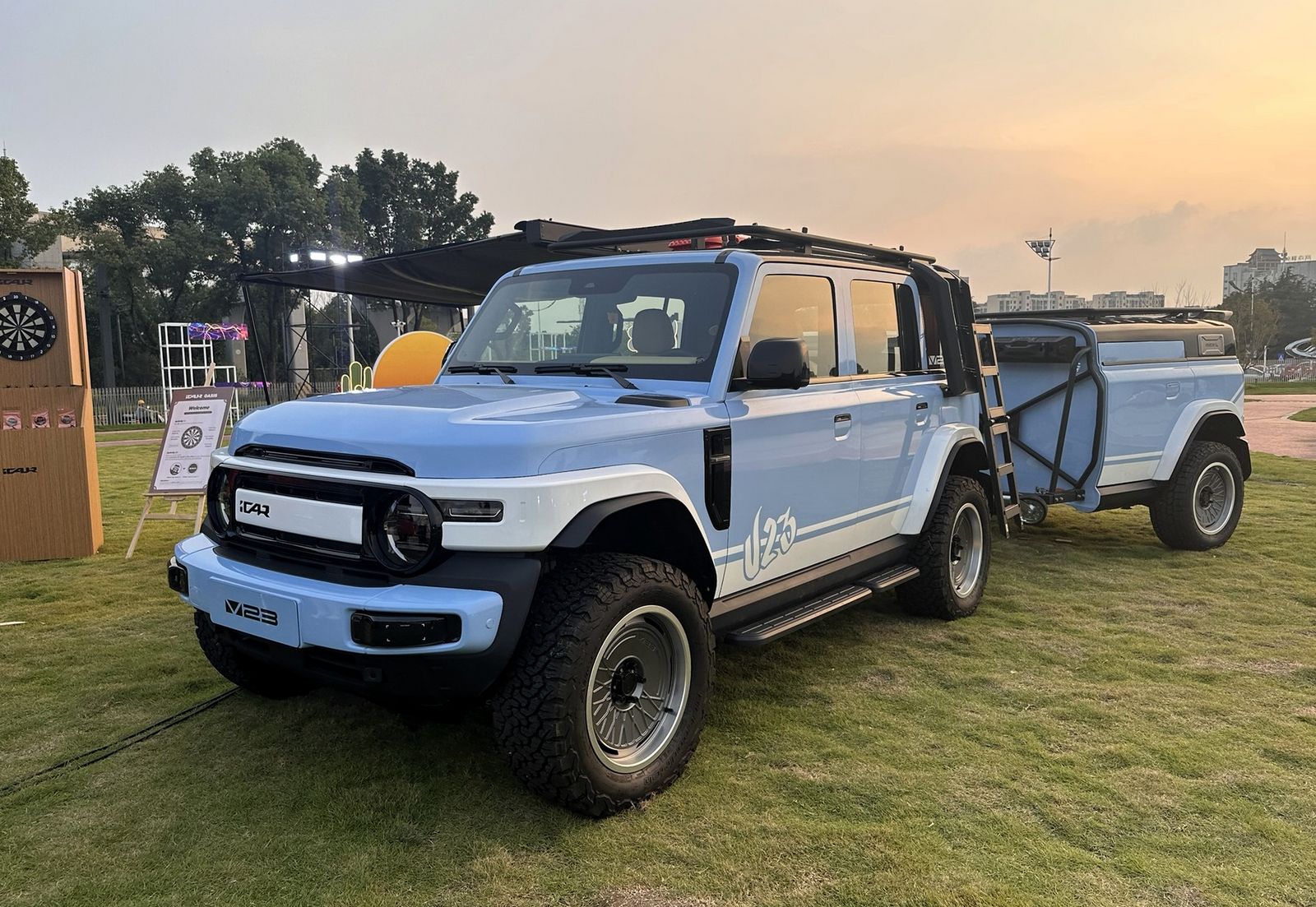 iCar V23 : on a découvert ce mini Land Rover électrique chinois qui ...