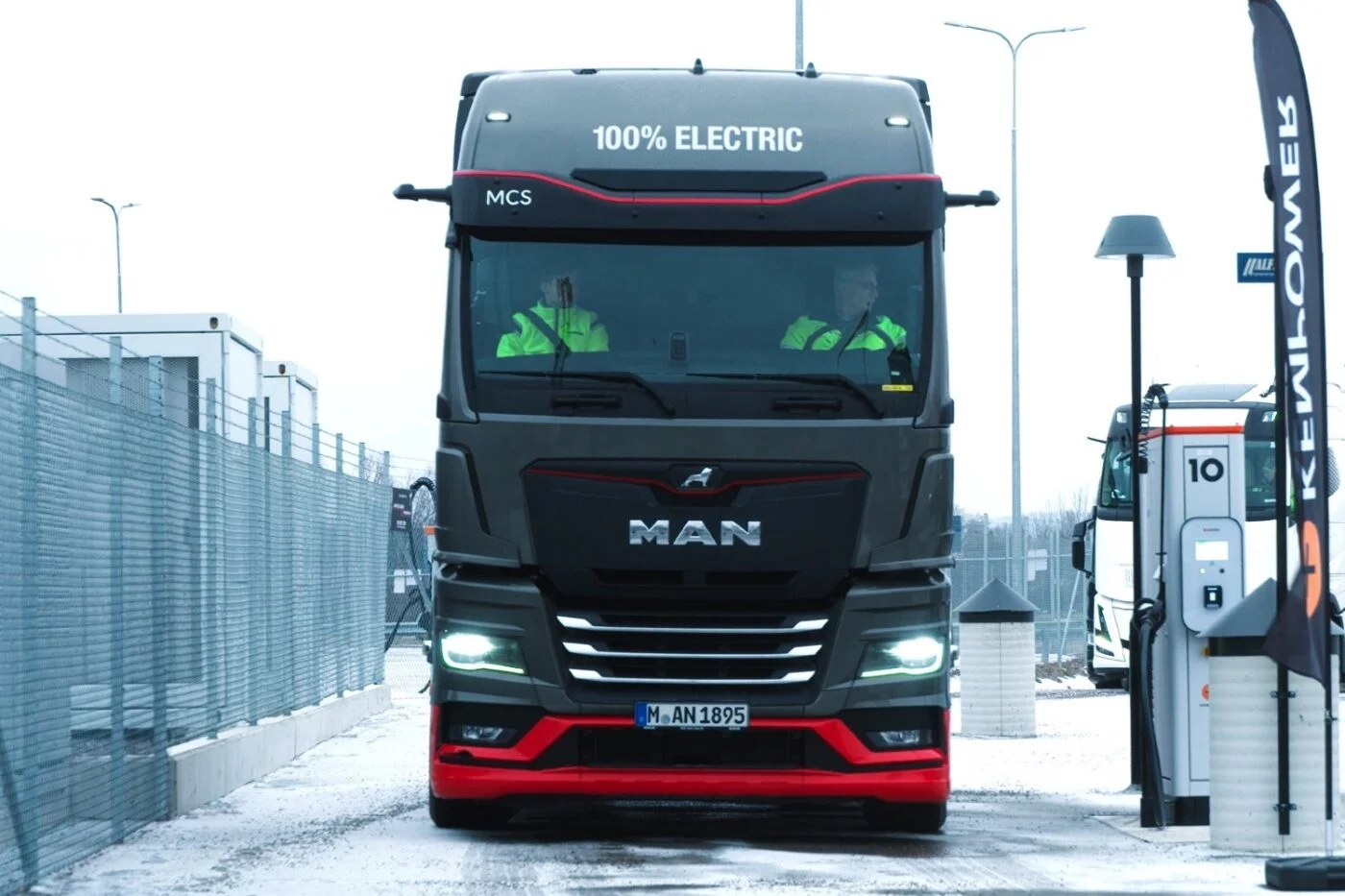 Recharge à 750 kW sous zéro degré : MAN valide le mégawatt pour ses ...