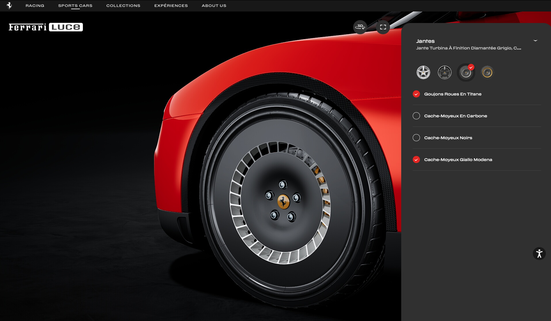 Ferrari Luce : on a testé le configurateur en ligne de sa première ...