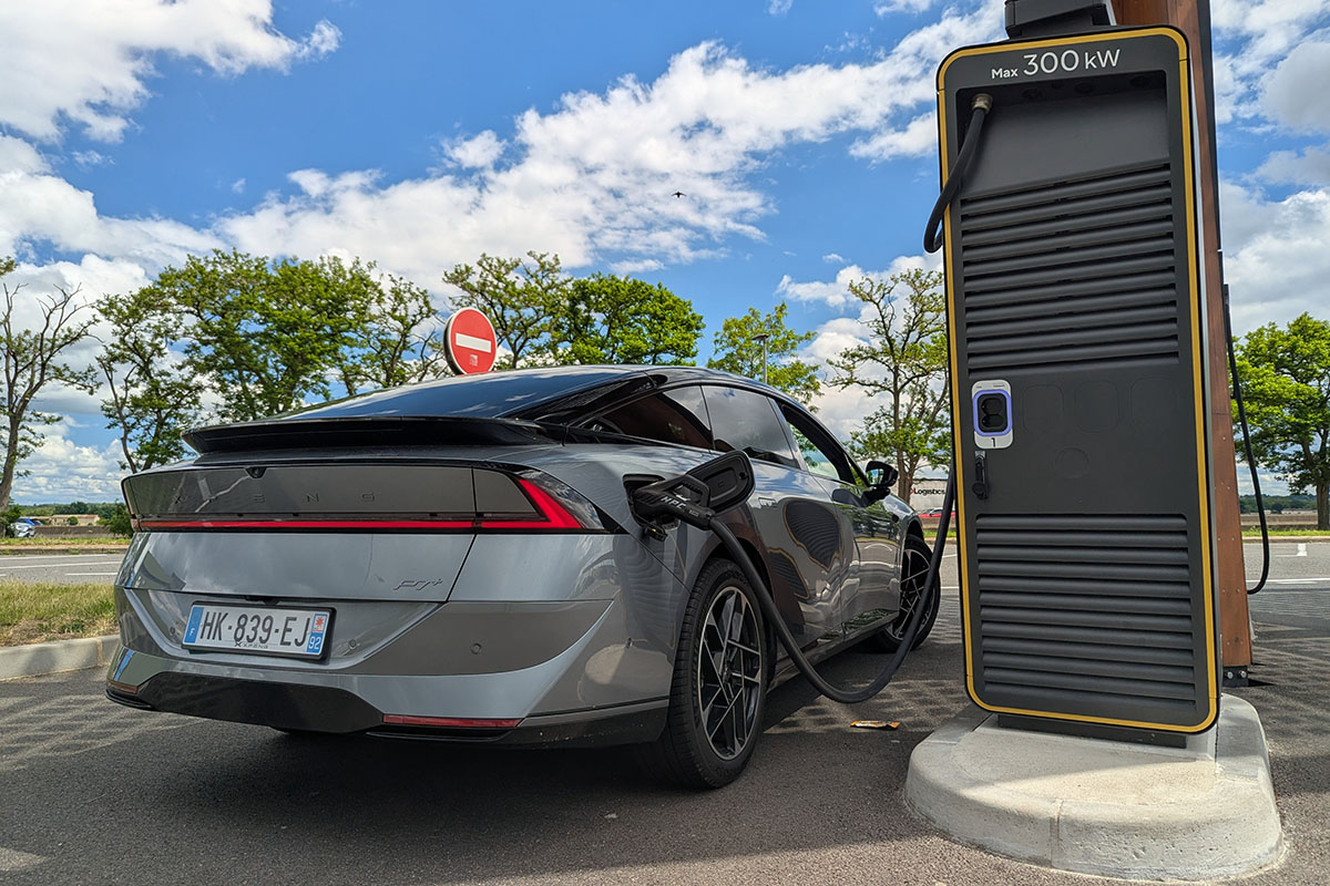 Supertest : XPeng P7+, les temps de recharge et de voyage de notre essai